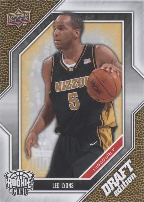 2009-10 Upper Deck Draft Edition - Leo Lyons #60 (RC) for sale online ...