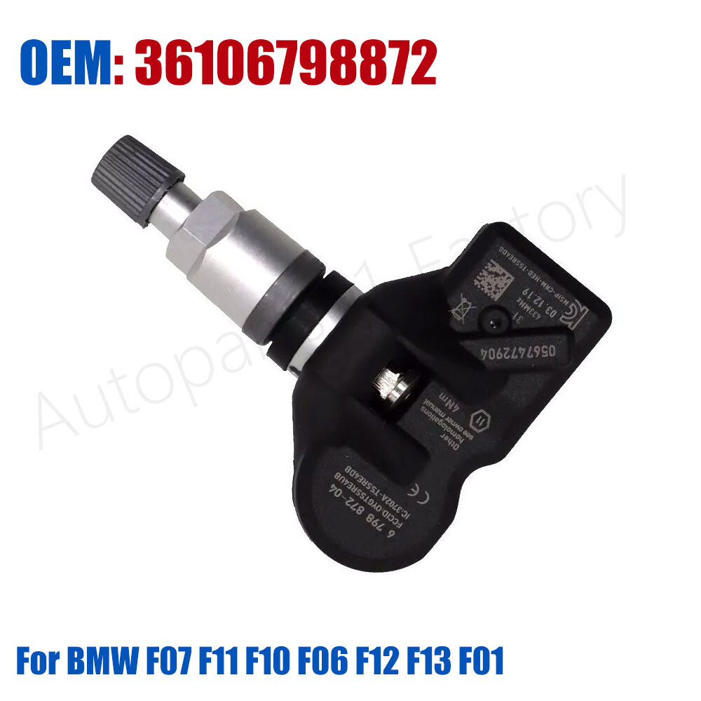 36106798872 TPMS Tire Pressure Sensor For BMW F07 F11 F10 F06 F12 F13 ...