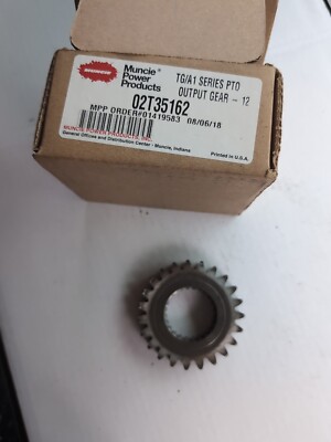 Muncie PTO Power Take Off OEM 02T35162 TG Ratio Output Gear 13H | eBay
