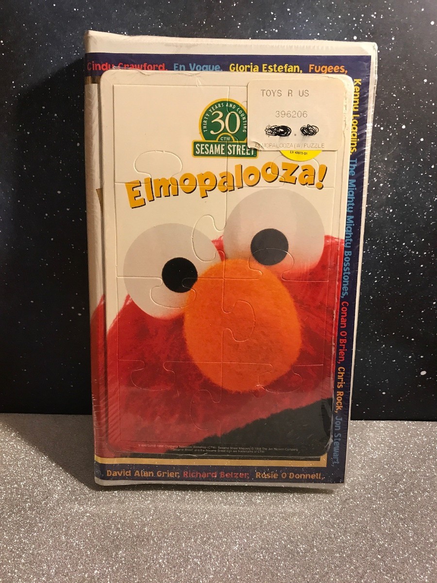 Opening Closing To Elmopalooza 1998 Vhs Youtube Sesame Street