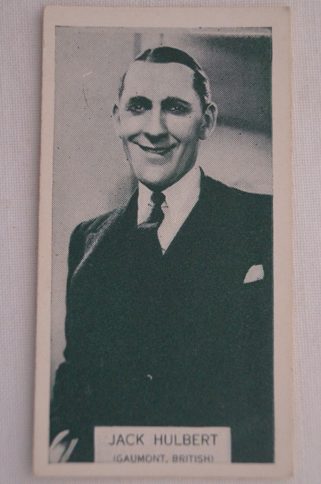 British Born Film Stars Vintage 1933 State Express Trade Card Jack ...