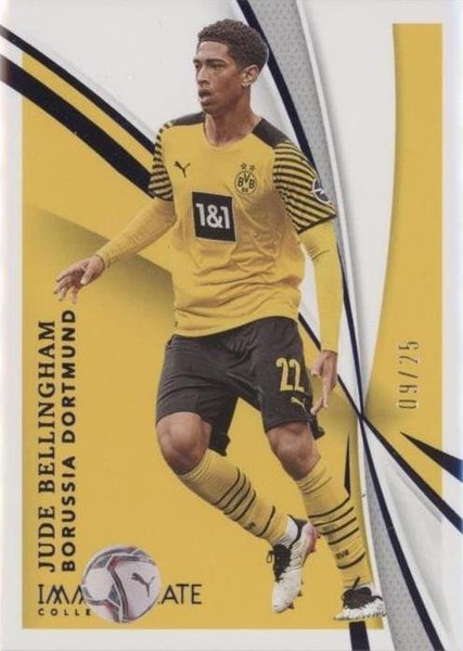 2021 Panini Immaculate Collection - Sapphire #25 Jude Bellingham /25 ...