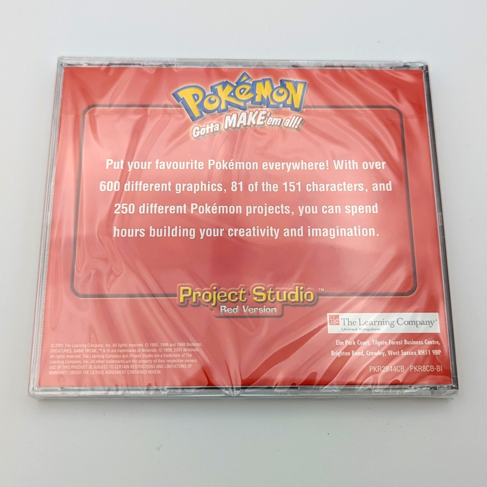 Pokemon Project Studio: Red Version, Gotta Make 'Em All - PC - NEW ...