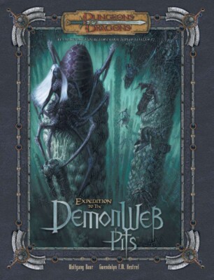 Expedition to the Demonweb Pits HARDCOVER Dungeons Dragons 3rd Edition ...