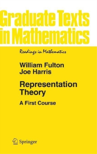 Joe Harris William Fulton Representation Theory (Relié) Readings in ...