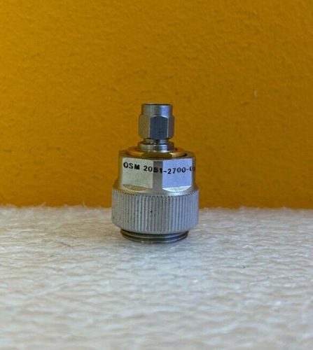 Omni Spectra (OSM) 2081-2700-00 DC to 18 GHz 50 Ohm 7mm to SMA (M ...