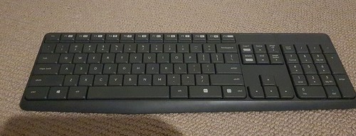 Logitech K235 Wireless Keyboard. Grey. Requires USB receiver | eBay