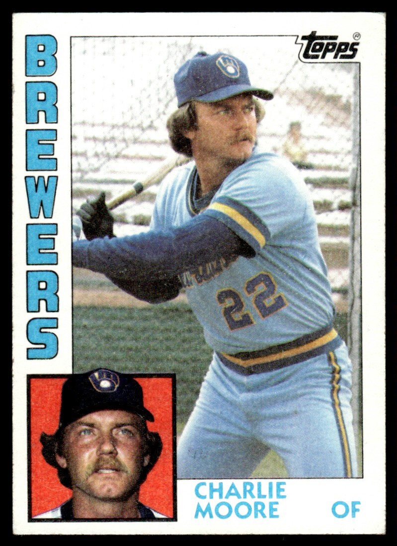 1984 Topps Charlie Moore Milwaukee Brewers #751 | eBay