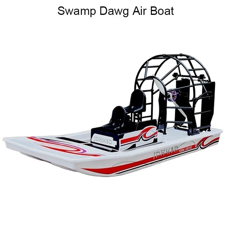 RC Swamp Dawg Air Boat Two Channel High Speed Brushless Wind boat ...