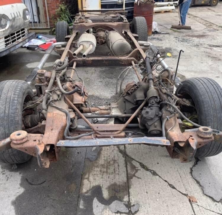 Uk V5 Registered Chassis frame For Sale This Is For A 1943 Ford GPW ...