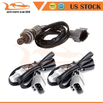 3pcs 2 Upstream+1 Downstream Oxygen Sensor Bank 1+2 02 O2 for Nissan ...
