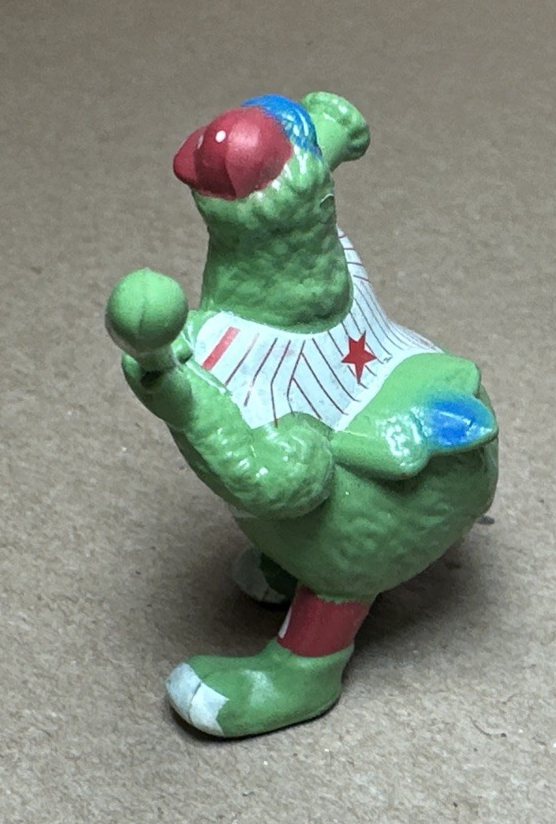 Phillie Phanatic Philadelphia Phillies 1987 Mini Figure at Bat MLB ...
