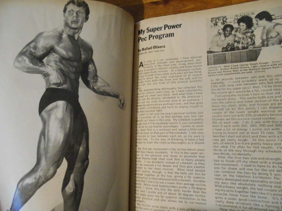 MUSCLE TRAINING ILLUSTRATED bodybuilding magazine ELIAS PETSAS/Reg Park ...