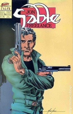 Jon Sable Freelance #54 FN- 5.5 1987 Stock Image Low Grade | eBay