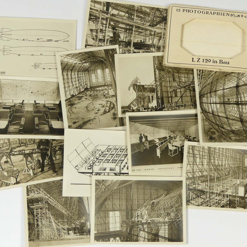 12 Zeppelin LZ 129 Photos - Hindenburg Airship - Originals from the 1930s | eBay