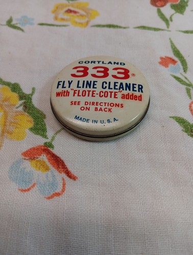 CORTLAND 333 FLY LINE CLEANER WITH FLOTE-COTE ADDED MADE USA | eBay