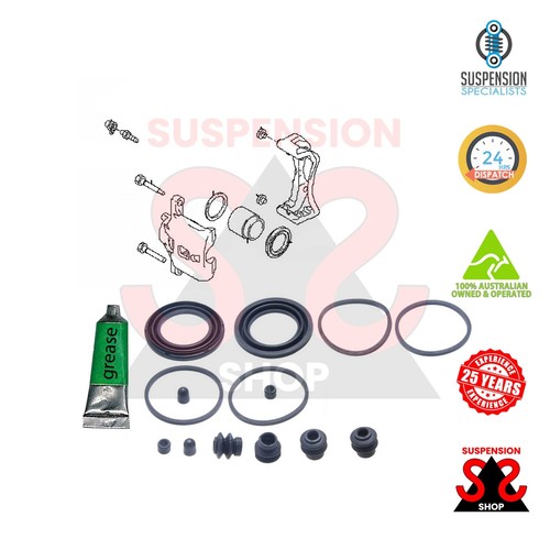 Front Axle Repair Seal Kit, Brake Caliper Suit NISSAN Note 1.5 NOTE ...