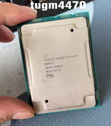 Intel Xeon Platinum 8269cy cpu processor 26 cores 52 threads 2.5ghz | eBay