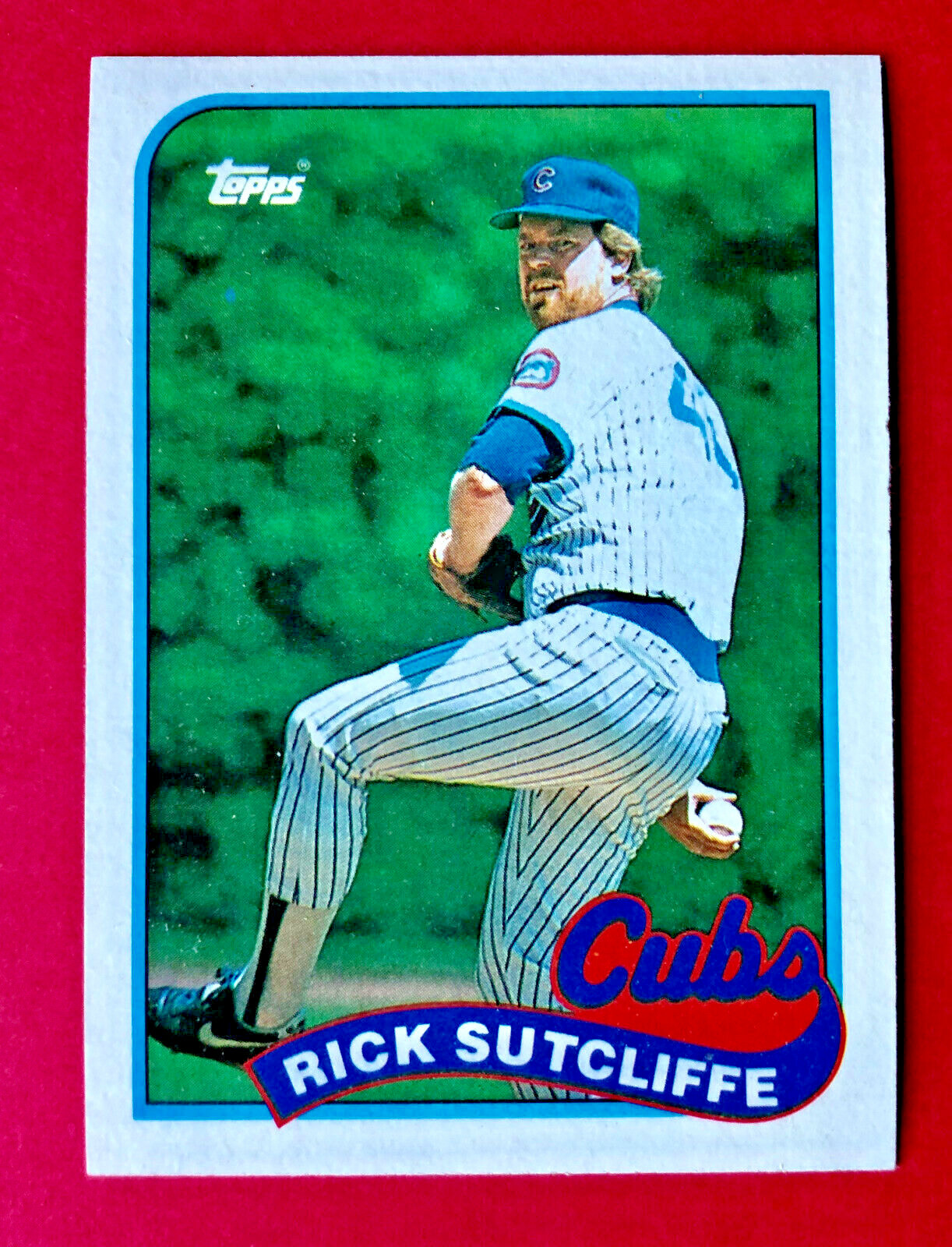 1989 Topps Rick Sutcliffe #520 Baseball Card Chicago Cubs (ROY/CYA) | eBay