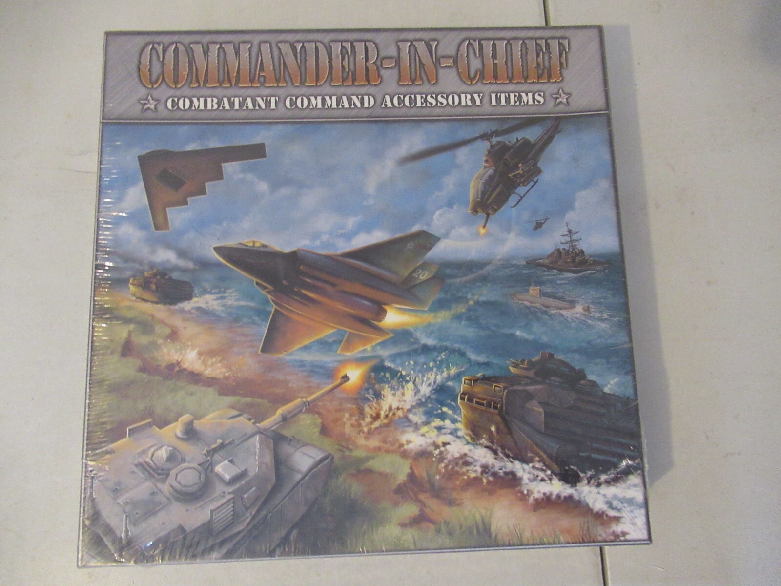Commander-in-Chief game X Plus Products NEW SEALED | eBay