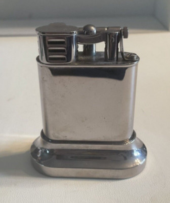 Vintage Alfred Dunhill Unique Club Sports Petrol Lift Arm Lighter Rare ...