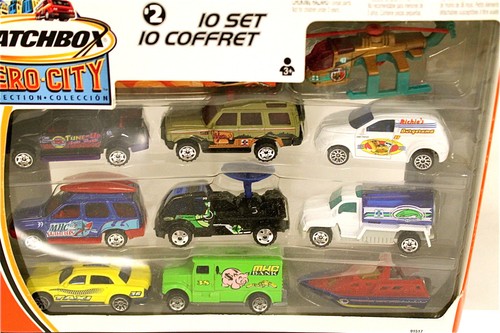 3 Sets 2002 Matchbox Hero City Collection #2 10 Car Set Mattel 30 Piece ...