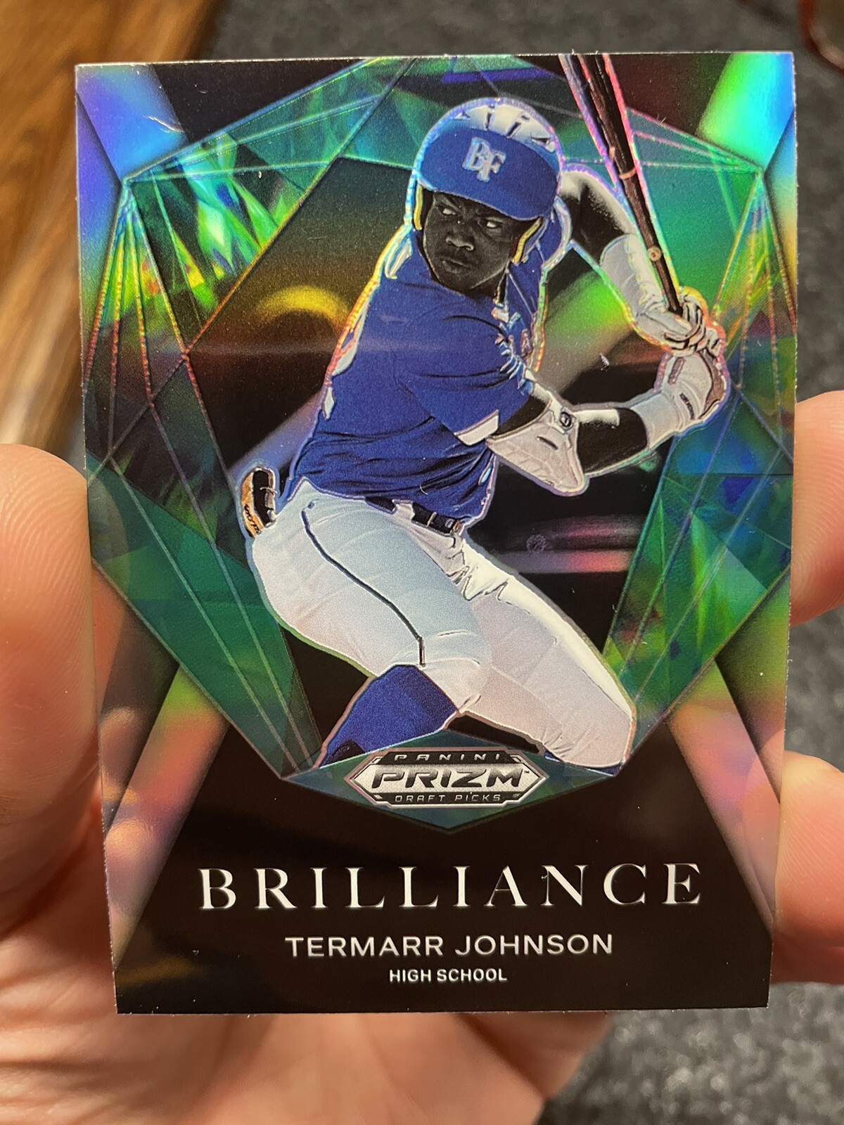 2022 Panini Prizm Draft Picks Silver Brilliance BR-TJ Termarr Johnson ...