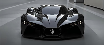 Maserati Concept Race Car HyperCar w/GT Wheels/Rims Custom Built 1 ...