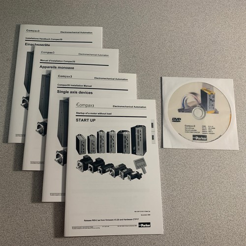 Parker Compax3 ServoManager Software 840-100005 | eBay