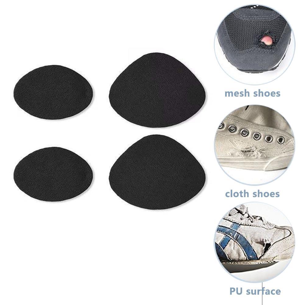 4x Shoe Patch Vamp Repair Sticker Shoes Insoles Heel Hole Protector ...