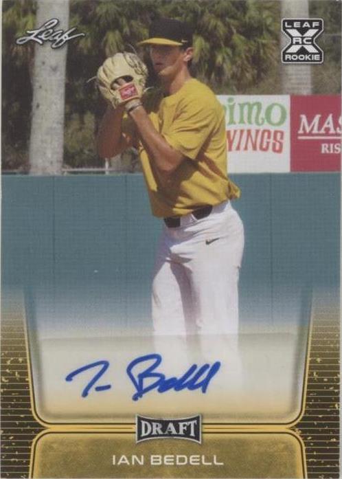 2020 Leaf Draft - Autographs Ian Bedell #BA-IB1 Gold (AU, RC) for sale ...