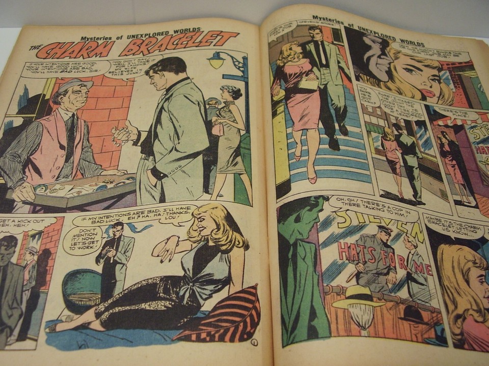 MYSTERIES OF UNEXPLORED WORLDS #12 - THREE STEVE DITKO TALES - MATT ...
