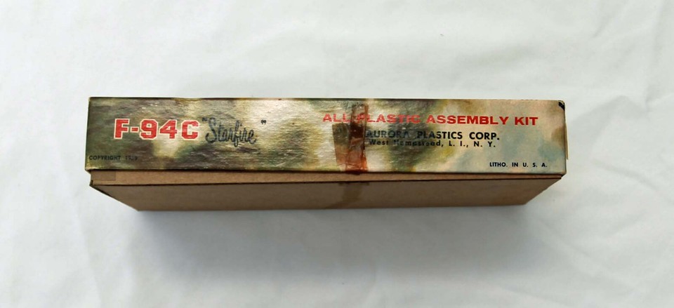 Aurora F-94C Starfire Plastic Model Kit #495-.49 Complete Vintage 1959 ...