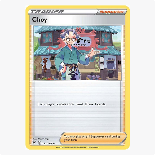 Choy 137/189 Astral Radiance Pokemon TCG Reverse Holo | eBay