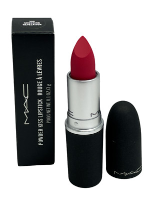 Mac Cosmetics Powder Kiss Lipstick *306 Shocking Revelation* 0.1fl.oz ...