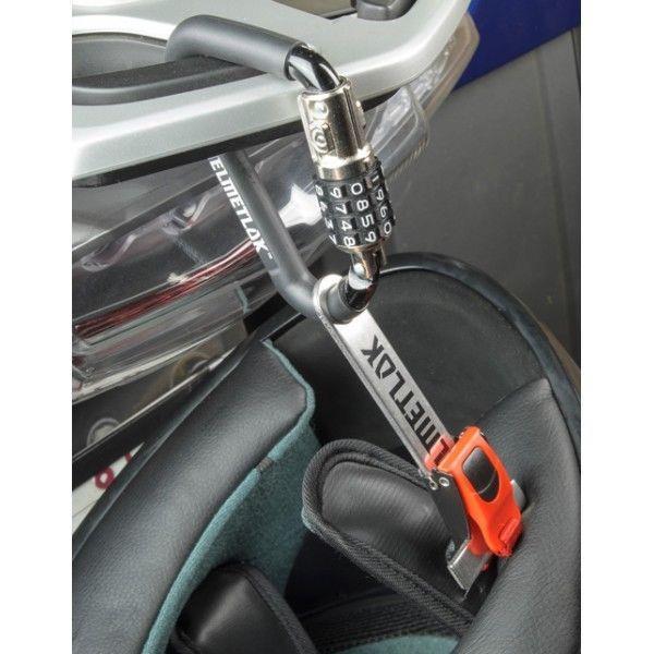 Motorcycle Helmet Lock & Extension Cable & T-Bar HelmetLok | eBay
