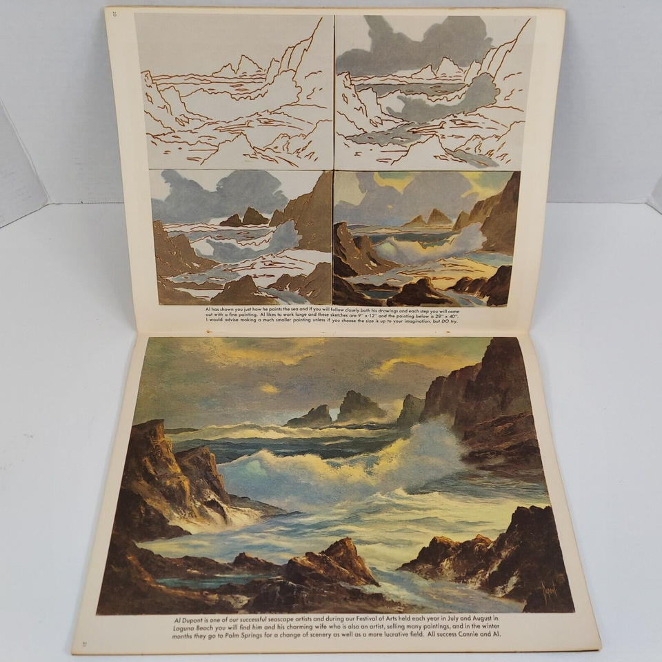 Walter Foster How to Art Books Paint Draw Abstract Landscape Seascape ...