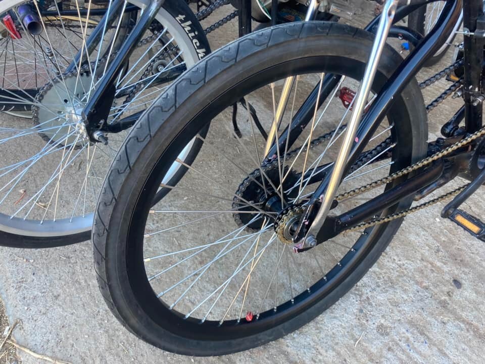 CDHPOWER 26 inch Bike Rear Wheel, Heavy Duty Double Layer Alum 36 Spoke ...