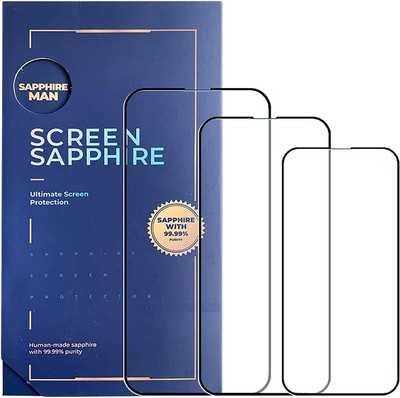 Sapphireman Sapphire Screen Protector for iPhone13 Pro Max/iPhone 14 ...