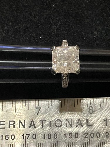 JTV Charles Winston CZ STERLING Ring Size 9 | eBay