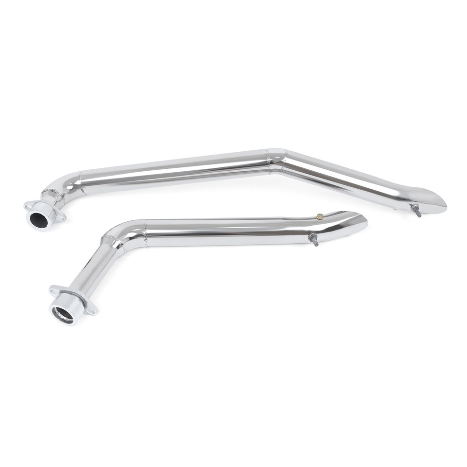 Chrome Slash Exhaust Pipes System For Honda Shadow 1100 VT1100 Spirit ...