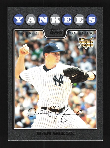 2008 Topps Updates & Highlights - Black #UH105 Dan Giese /57 (RC) for ...