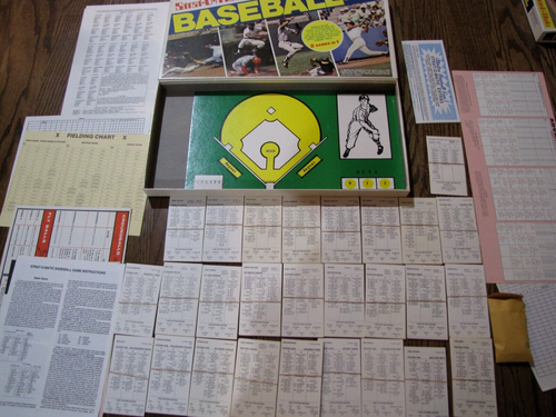 Strat-O-Matic SOM Baseball Game & 1986 Player Cards | eBay