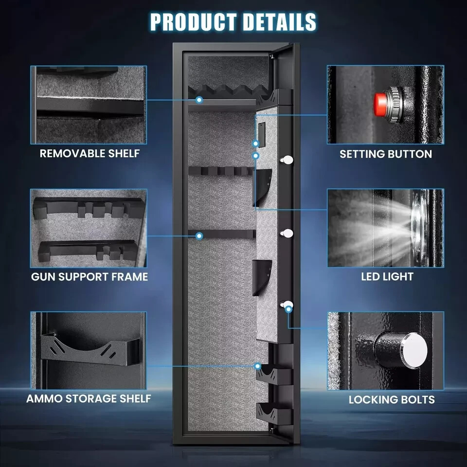 Fireproof Waterproof Gun Safe, Digital Quick Access - Brand New, Free ...