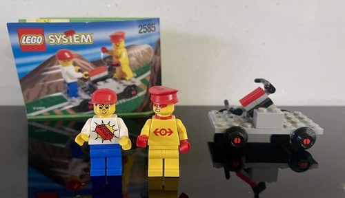 Lego 2585 Handcar Train- Complete Set With Instructions | eBay