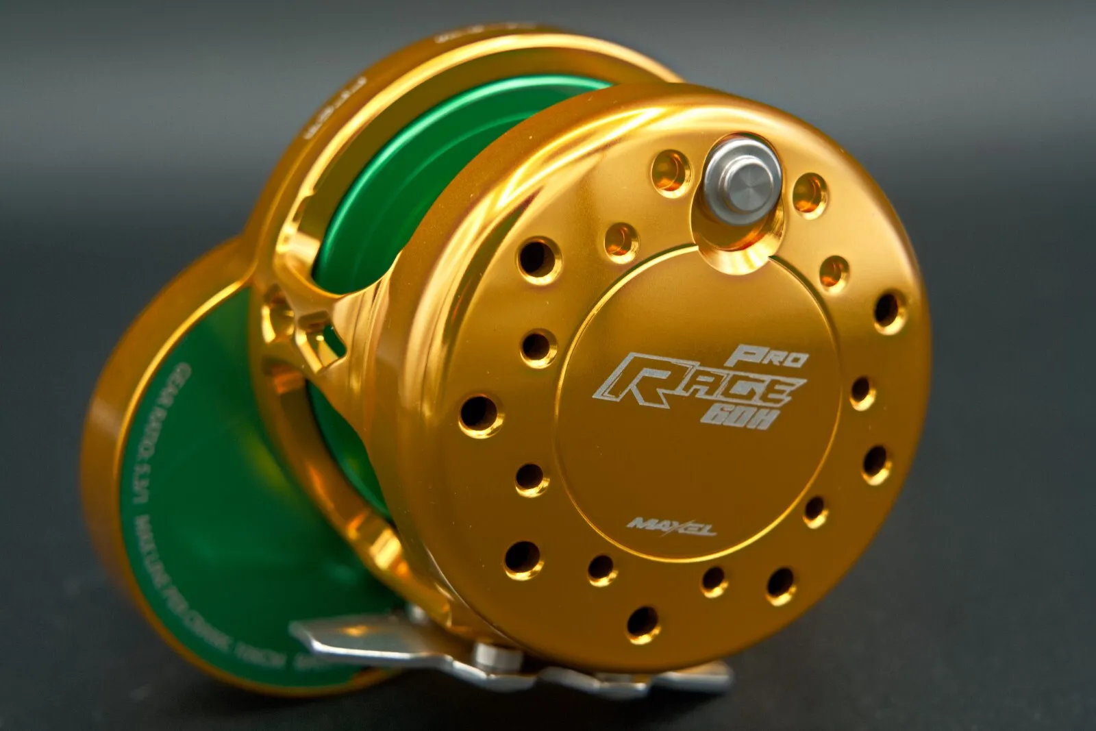 Maxel Jigging Reel Rage Pro 60 Lever Drag Conventional Reel Dark Gold ...