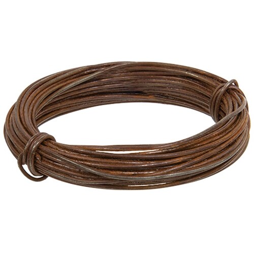 1 Roll-Rusty-18 Gauge-Wire 20ft-Each Primitive-Holiday-Craft Supply ...