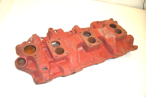 58 59 60 61 CHEVROLET 348 TRI-POWER 3X2V INTAKE MANIFOLD ORIG GM DATED ...
