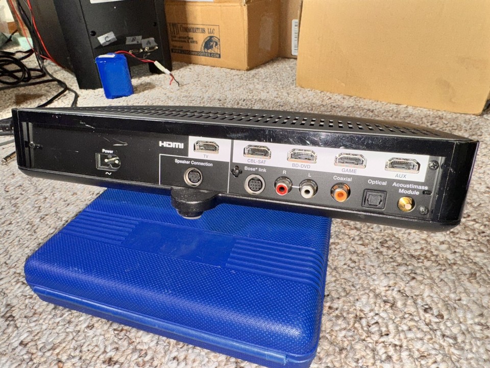 Bose Media Center Acoustimass Link Cable & Bose AV 130 Control Console ...