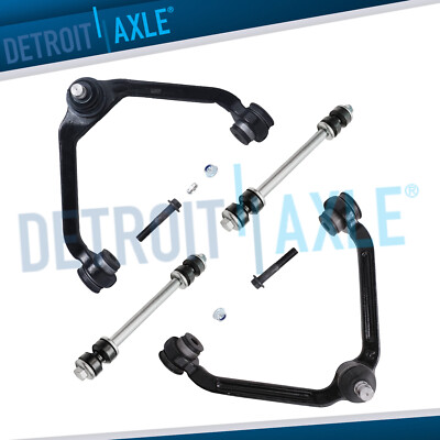 Front Upper Control Arms Ball Joints Sway Bar Links for 1998-2011 Ford ...